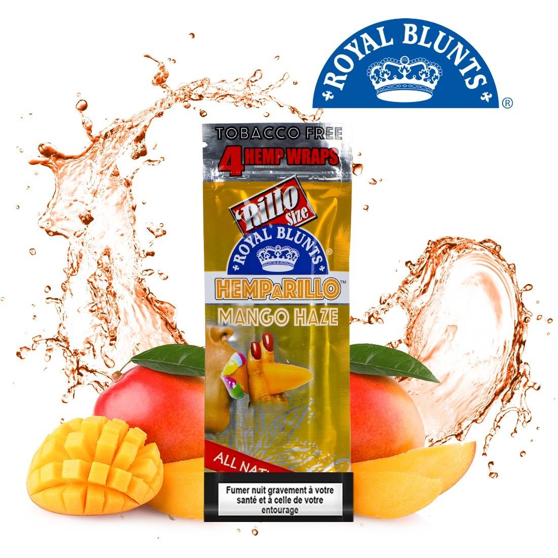 Royal Blunt Hemparillo - Mango Haze - L'as du CBD