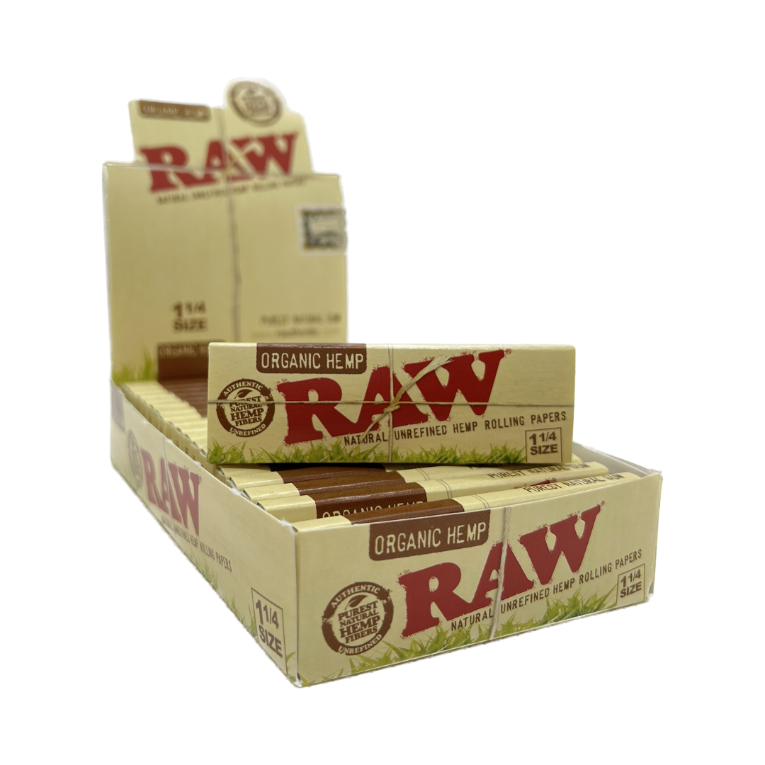 Feuille Raw - 1/4 organic hemp - L'as du CBD
