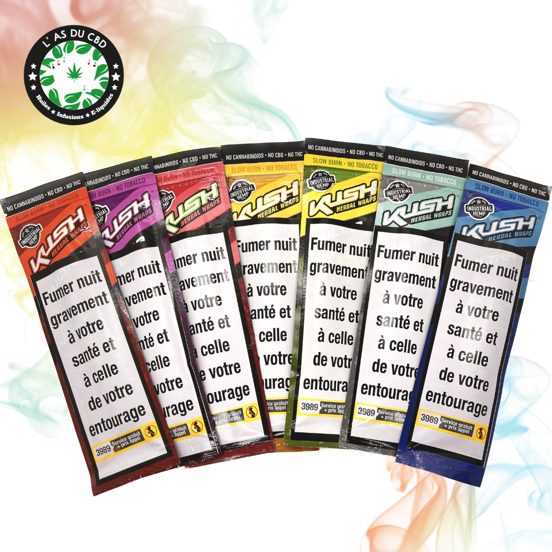 Blunt Kush Hemp Wraps - L'as du CBD