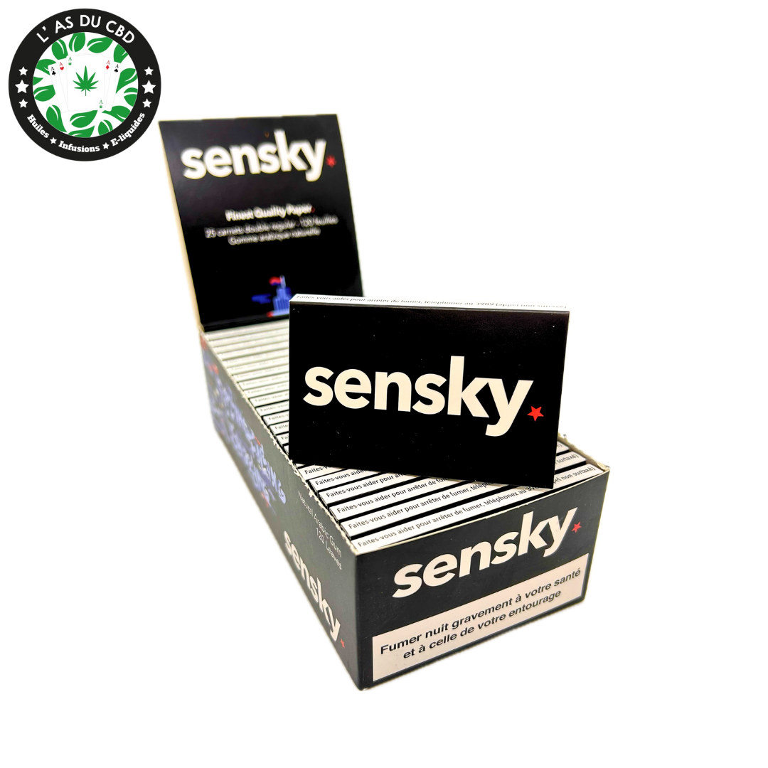 Feuille à rouler Sensky regular - L'as du CBD